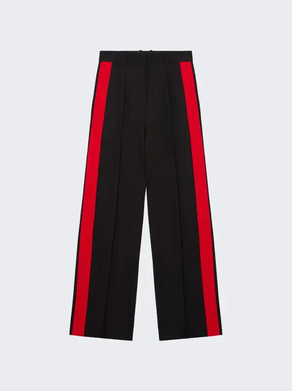 Loewe Trousers And Red - Black