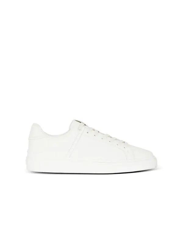 Balmain B-court Smooth Leather Sneakers
