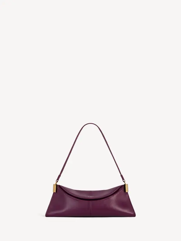 Balmain 64-83 Small Bag In Smooth Leather - Purple