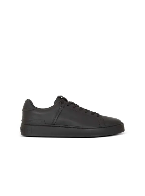 Balmain B-court Smooth Leather Sneakers
