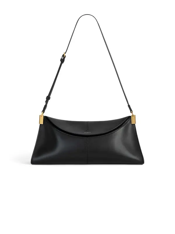 Balmain 64-83 Medium Bag In Smooth Leather