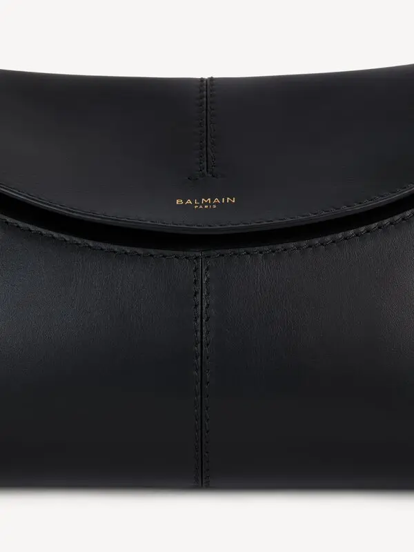 Balmain 64-83 Medium Bag In Smooth Leather