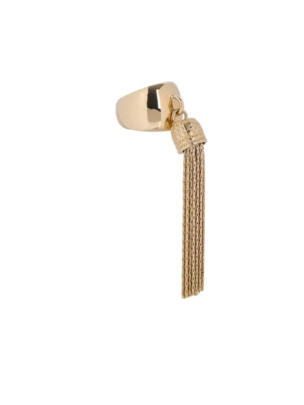 Balmain Brass Tassel Ring