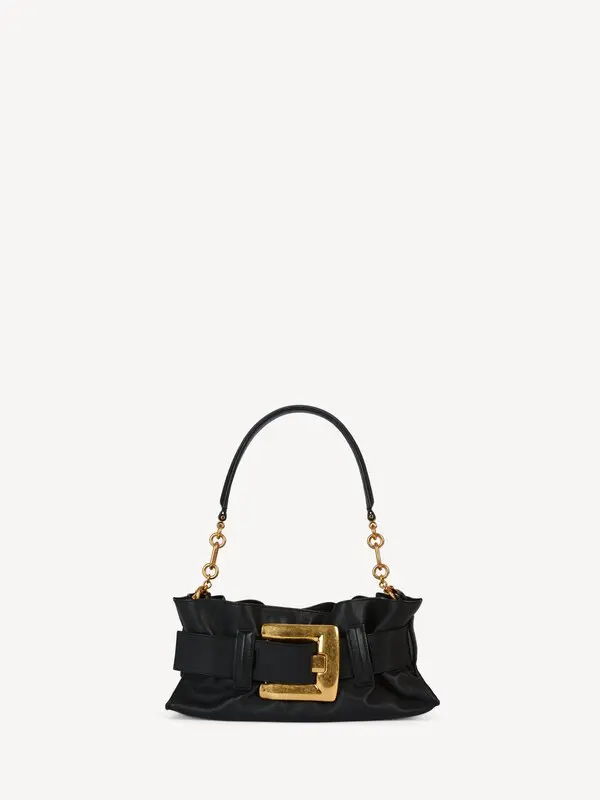 Balmain Mini Anthem Bag In Smooth Leather With Buckle Detail