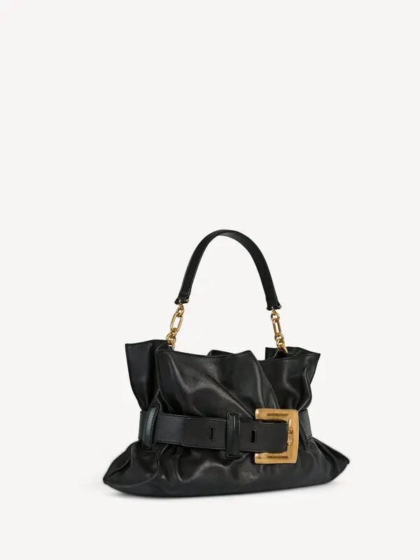 Balmain Medium Anthem Bag In Smooth Leather