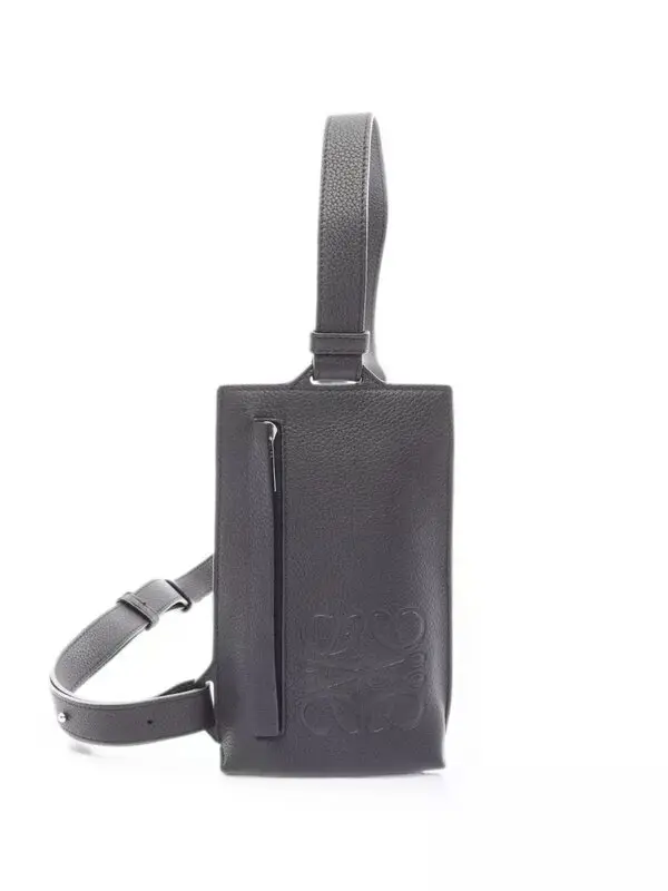 Loewe 2010s Anagram Vertical T-pocket Shoulder Bag