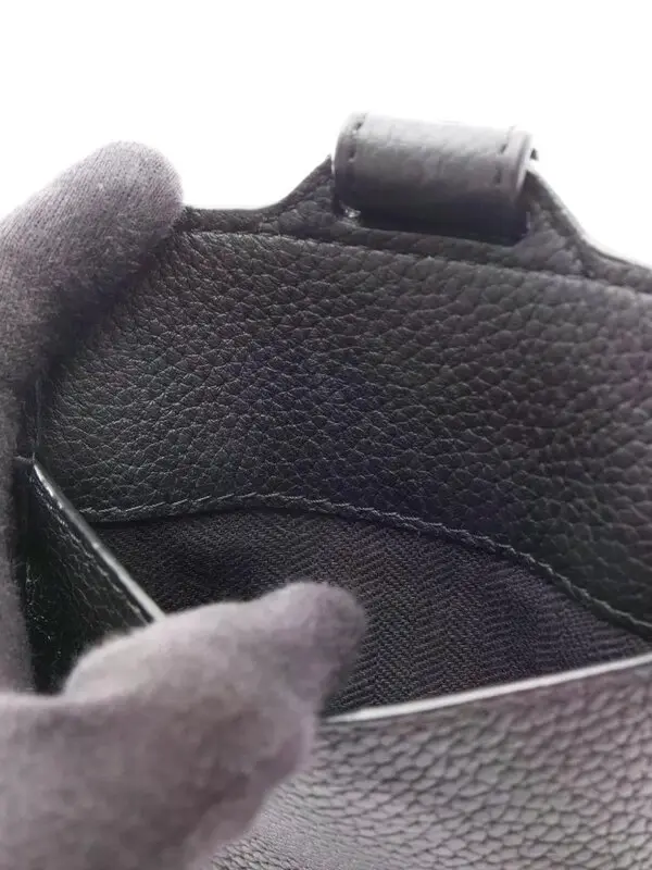 Loewe 2010s Anagram Vertical T-pocket Shoulder Bag