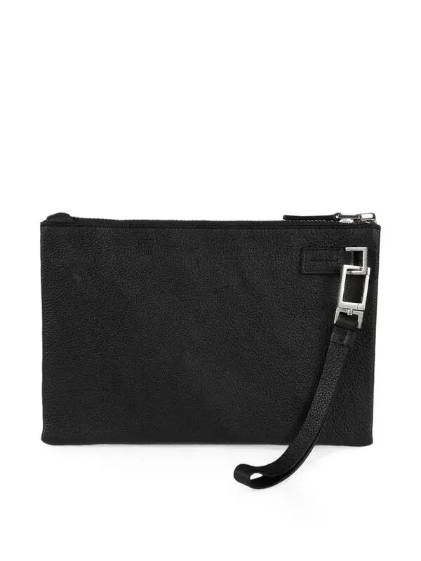 TOM FORD Grained Leather Clutch Bag