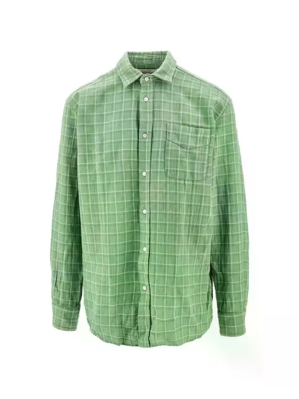 FORET Scout Check-pattern Shirt