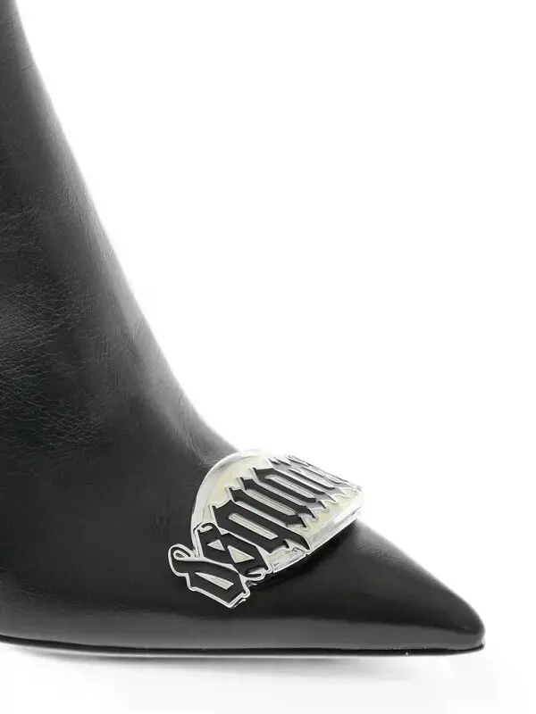 Dsquared2 Gothic Logo-plaque Ankle Boots