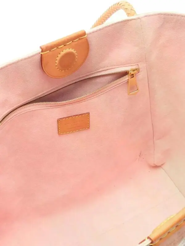 LOUIS VUITTON Propriano Damier Azur Tote Bag - White