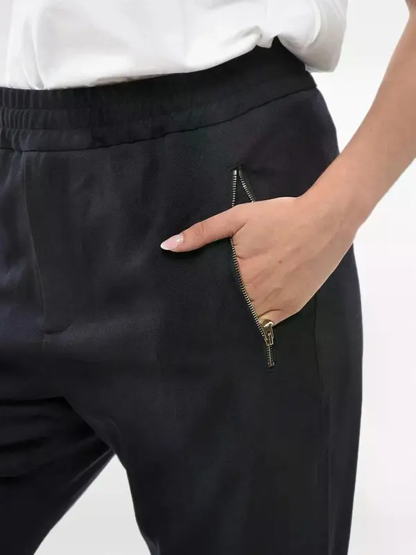 Stella McCartney Zip-pocket Wool Trousers
