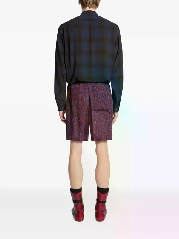 Dries Van Noten Viscose-twill Shorts