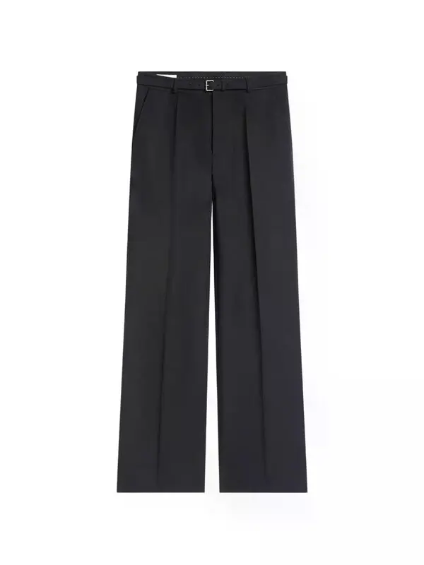 Dries Van Noten Belted Wool Pants