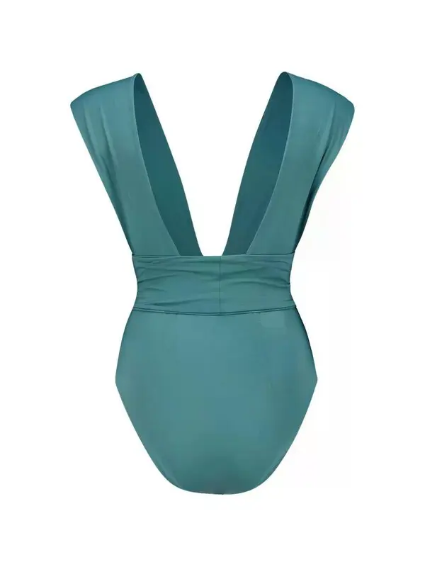 HAIGHT. Isabel V-neck Panelled Swimsuit