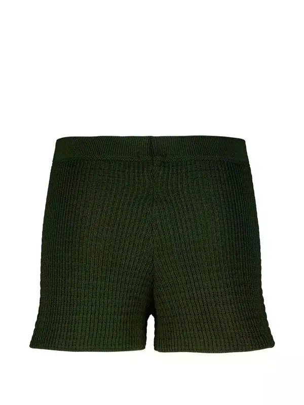 HAIGHT. Lou Textured-stitch Knit Mini Shorts