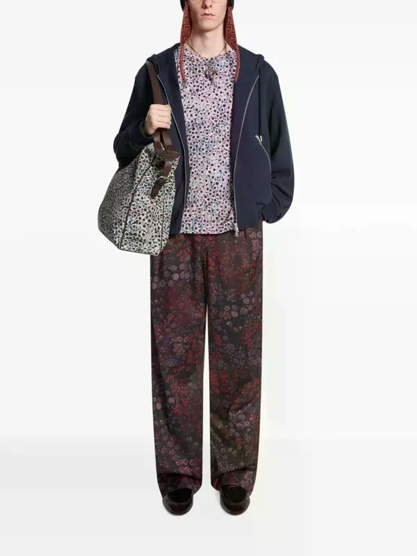 Dries Van Noten Loose Zipped Hoodie