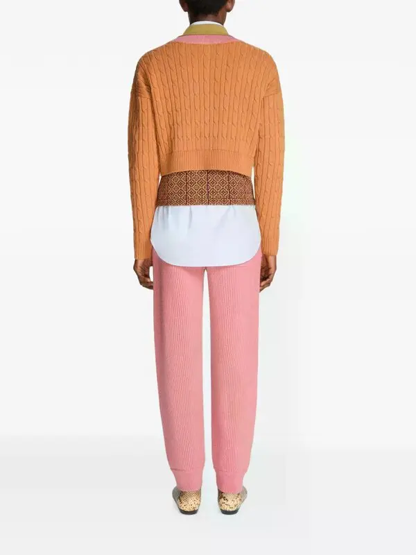 Dries Van Noten Layered Wool Sweater