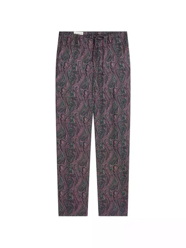 Dries Van Noten Elasticated Jacquard Pants