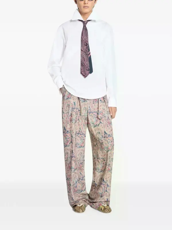 Dries Van Noten Cotton Turtleneck Shirt
