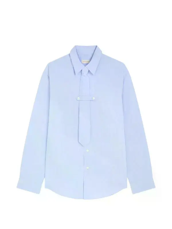 Dries Van Noten Classic Cotton Shirt With Tie