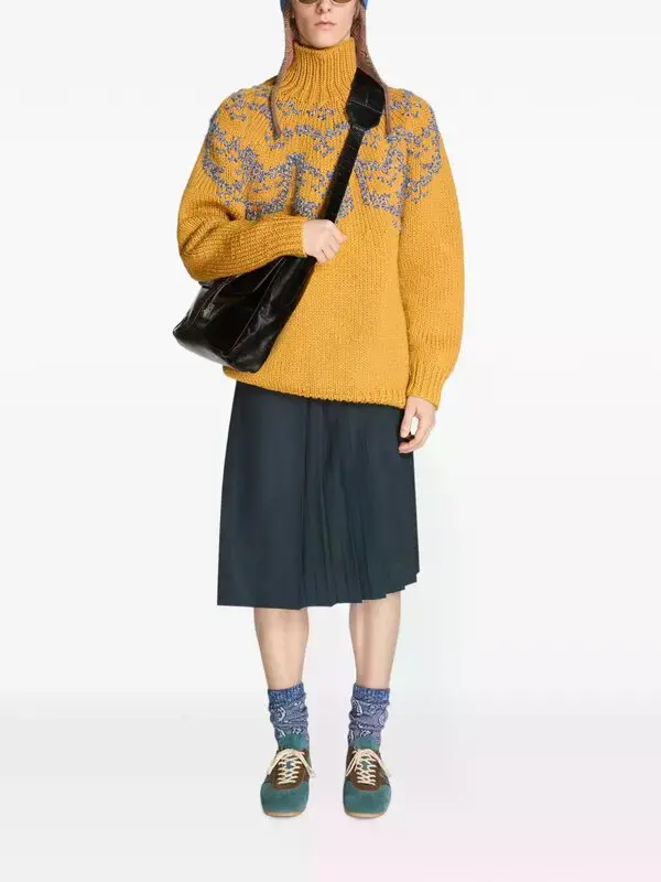 Dries Van Noten Jacquard Wool Socks
