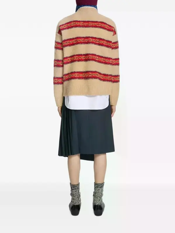 Dries Van Noten Jacquard Wool Sweater