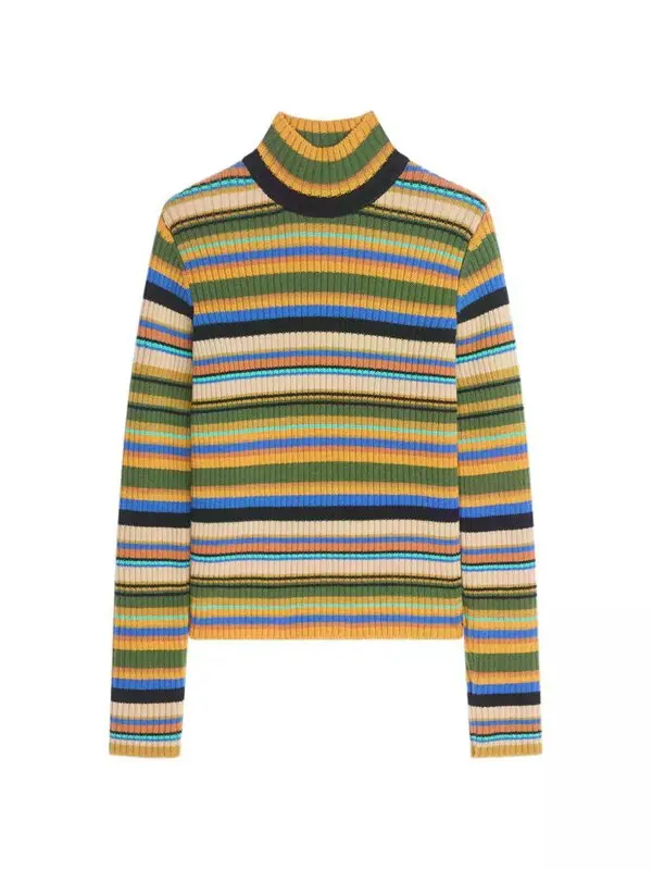 Dries Van Noten Ribbed Wool Sweater