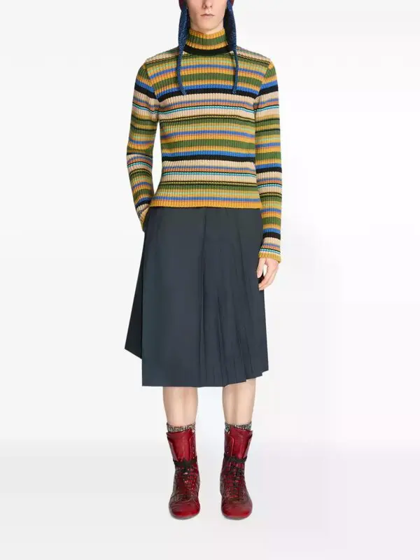 Dries Van Noten Ribbed Wool Sweater