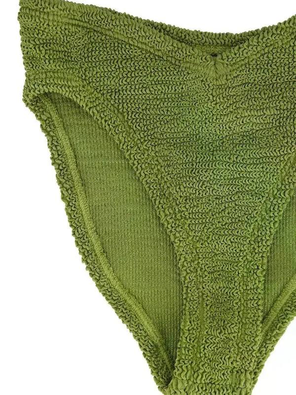 Hunza G Angel Metallic Crinkle Bikini