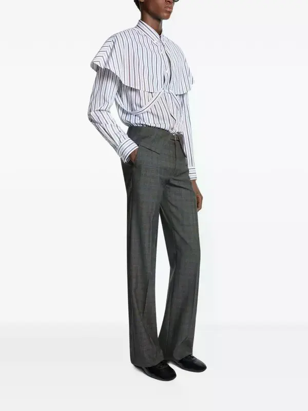 Dries Van Noten Cotton Shirt With Tie