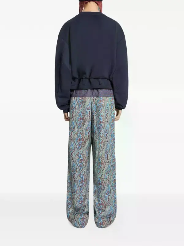 Dries Van Noten Cropped Sweatshirt