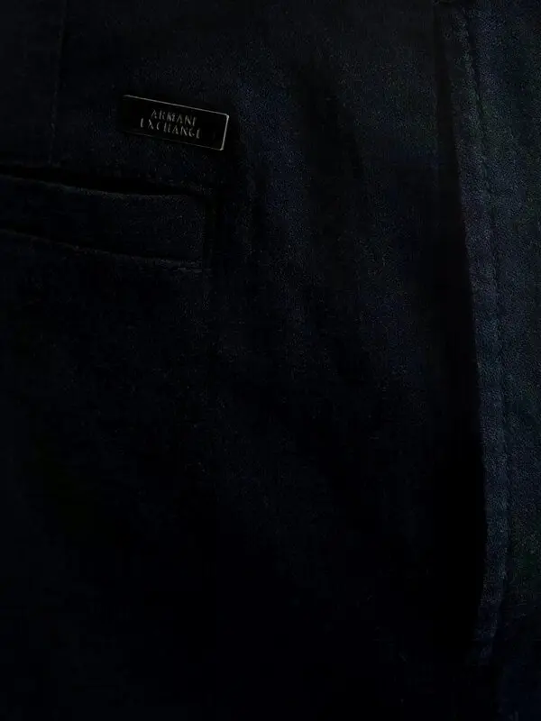 Armani Exchange Logo-plaque Shorts