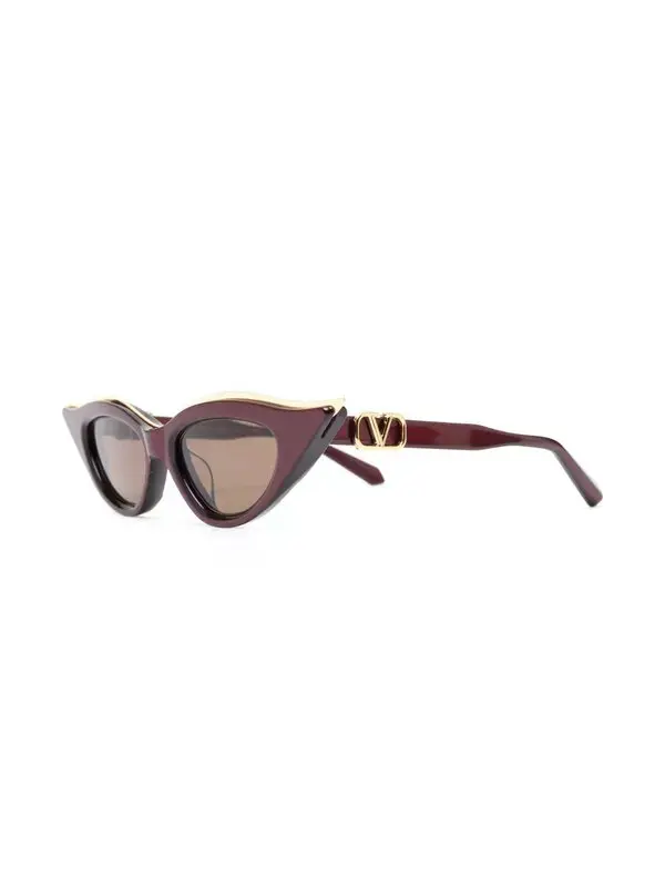 Valentino Garavani Cat Eye Sunglasses - Red
