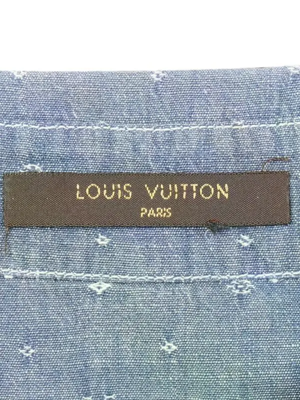 LOUIS VUITTON 2010s Monogram Long-sleeve Shirt