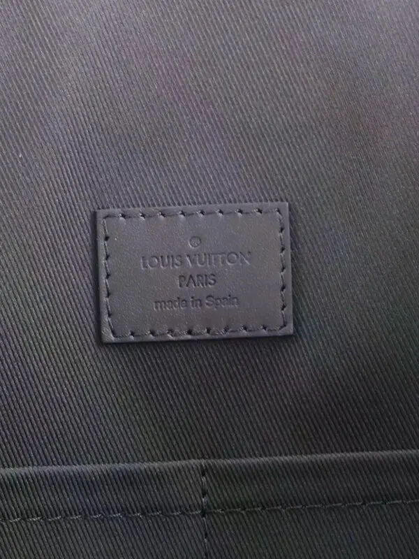LOUIS VUITTON Aerogram Lock It Tote Leather Satchel