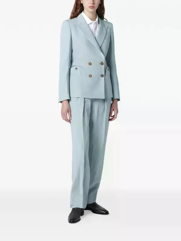 BLAZÉ MILANO Pleated Tailored Trousers