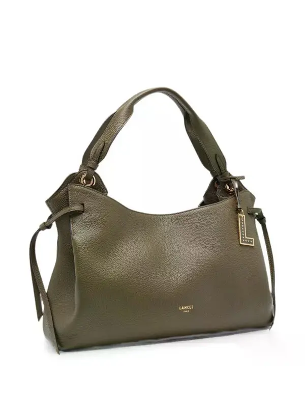 LANCEL Swann Grained Leather Tote Bag