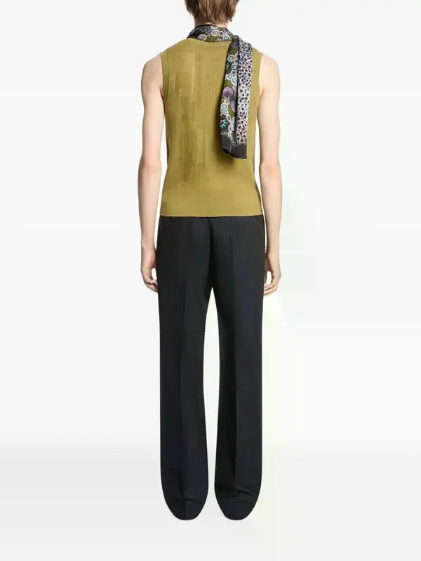 Dries Van Noten Jacquard Wool Sweater