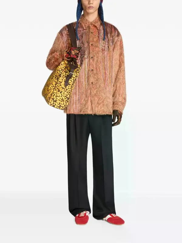 Dries Van Noten Loose Embroidered Shirt