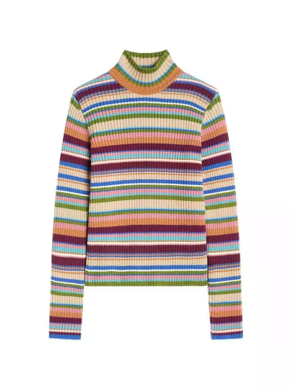 Dries Van Noten Ribbed Wool Sweater