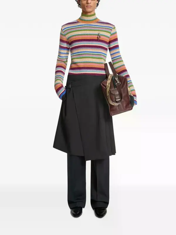 Dries Van Noten Ribbed Wool Sweater