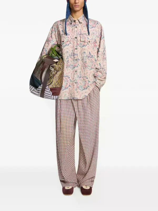 Dries Van Noten Loose Jacquard Shirt