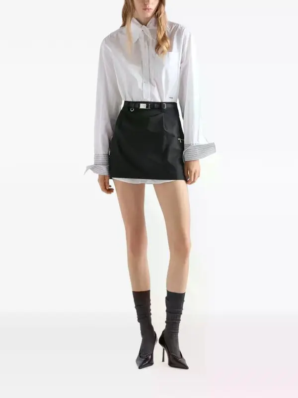 Prada Zip-pocket Skirt