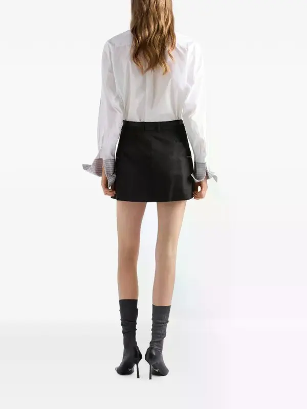 Prada Zip-pocket Skirt
