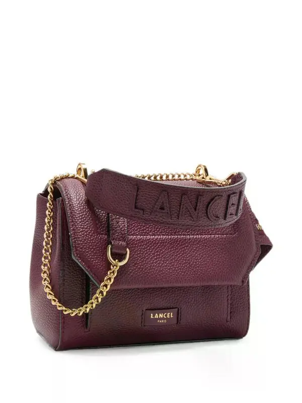 LANCEL Ninon Grained Leather Shoulder Bag