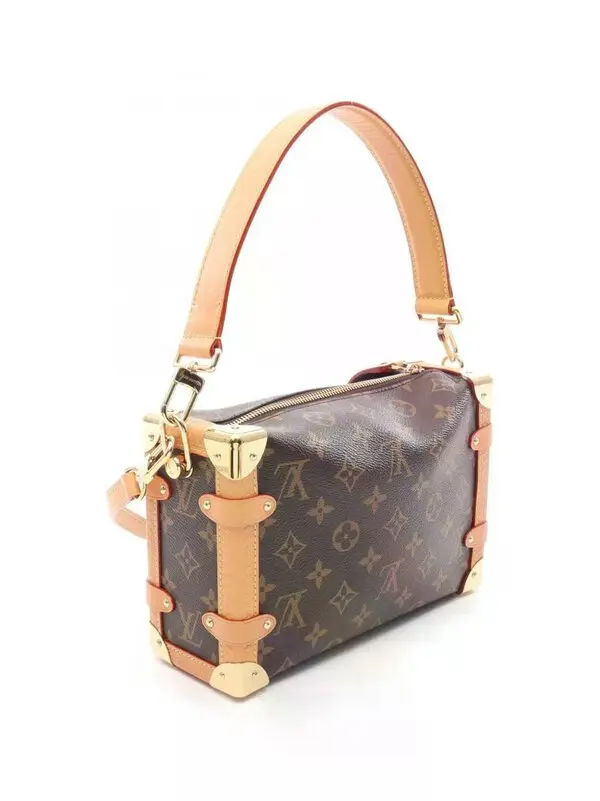 LOUIS VUITTON Side Trunk Handbag - Brown
