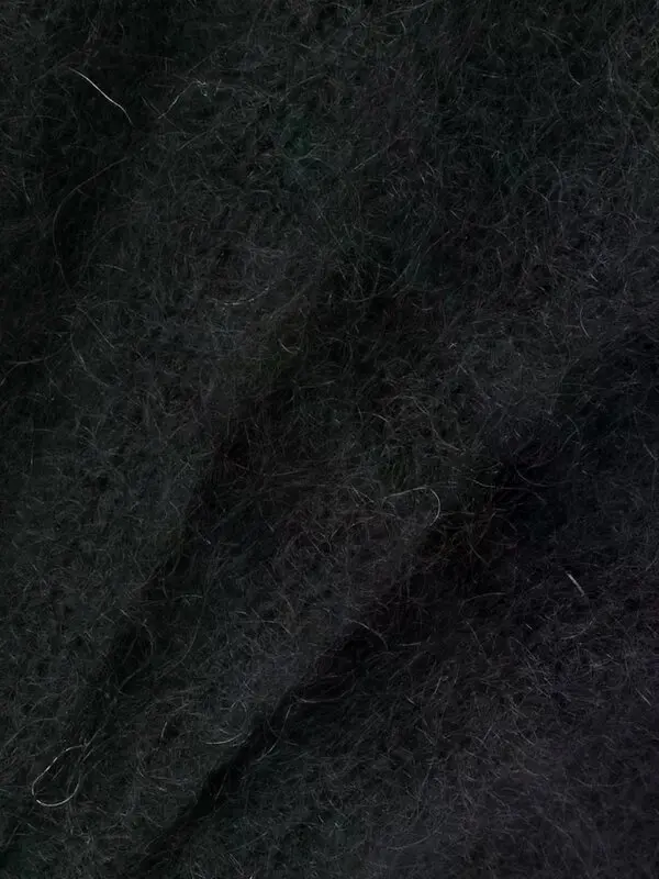 AMOMENTO Brushed Mock-neck Sweater