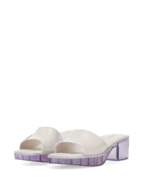 Melissa Translucent Block-heel Sandals