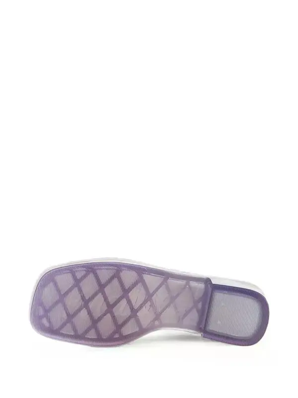 Melissa Translucent Block-heel Sandals